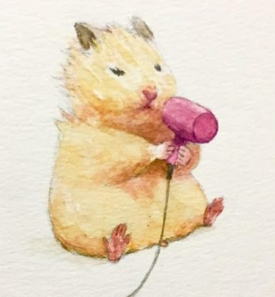 20 Cute and Easy Cartoon Hamster Drawing Ideas - Chibi and Kawaii