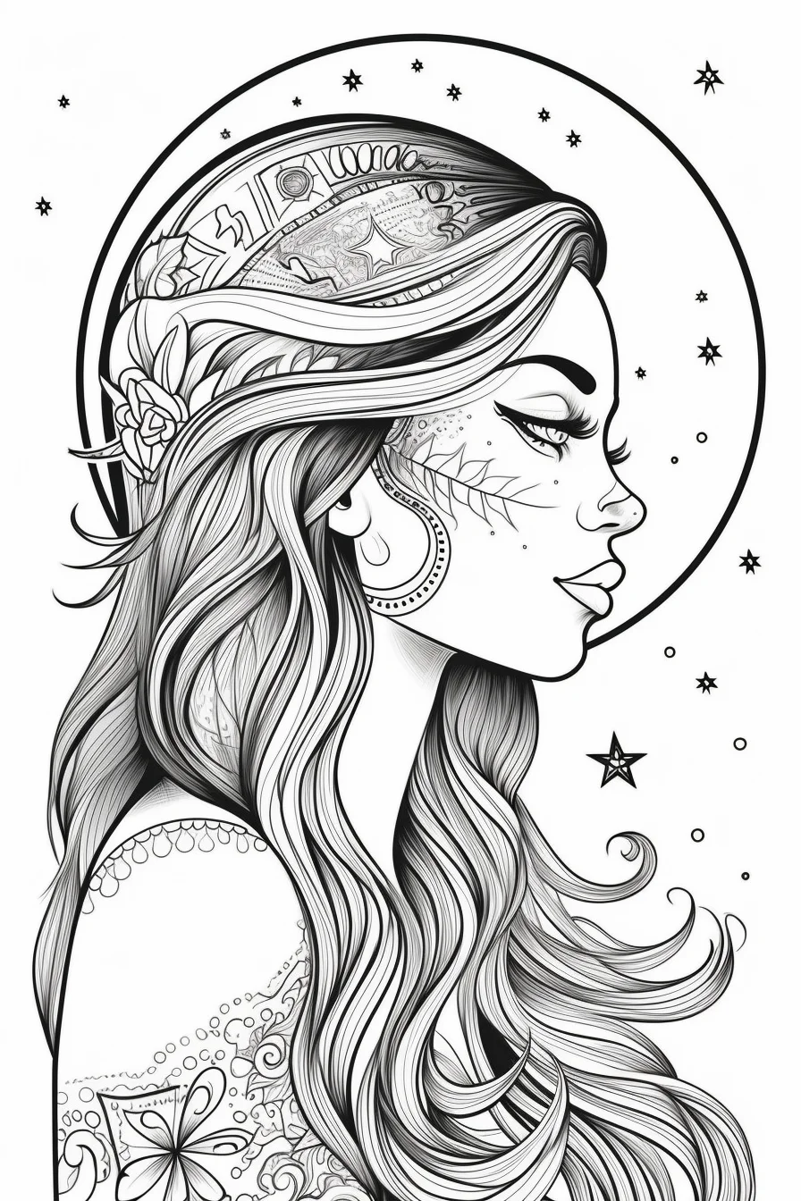 Stress Relieving Majestic Coloring Pages For Teens Free Printable Stress Relieving Majestic Coloring Pages For Teens Free Printable