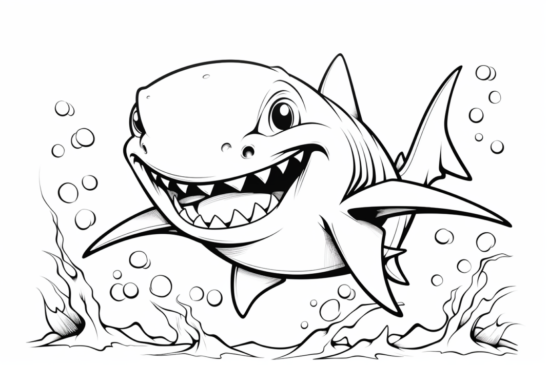 Discover Exciting Free Printable Shark Coloring Pages for Kids