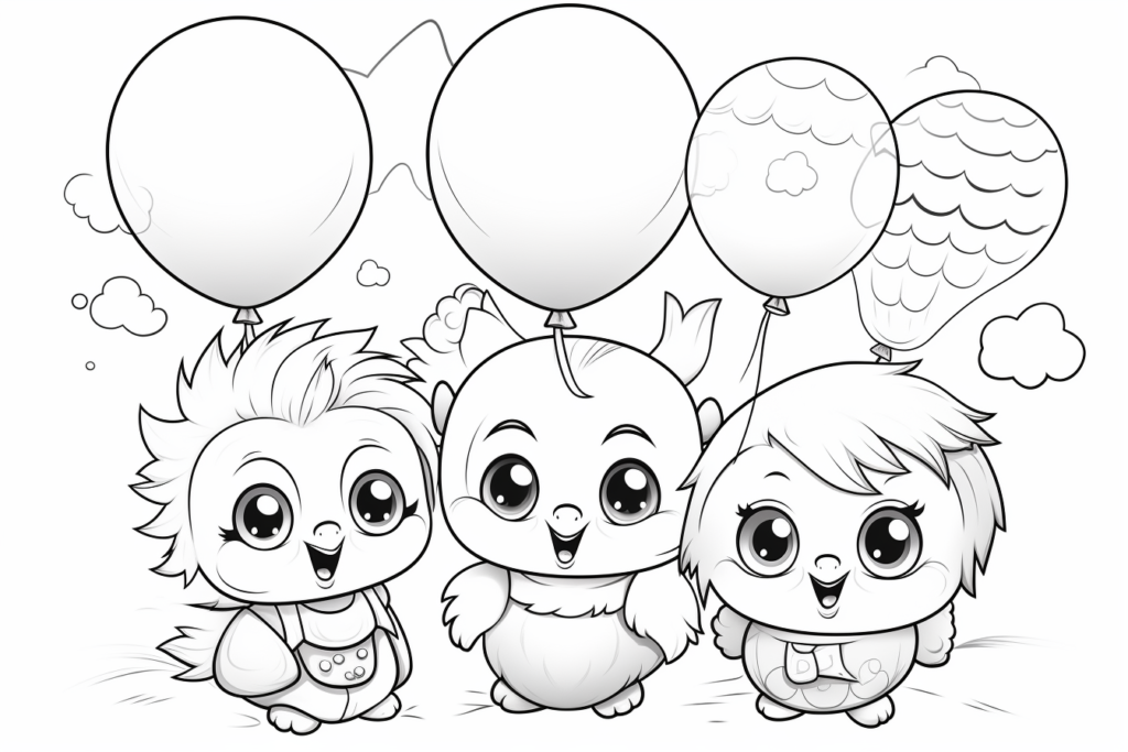 Free Printable Easy Cute Bird Coloring Pages